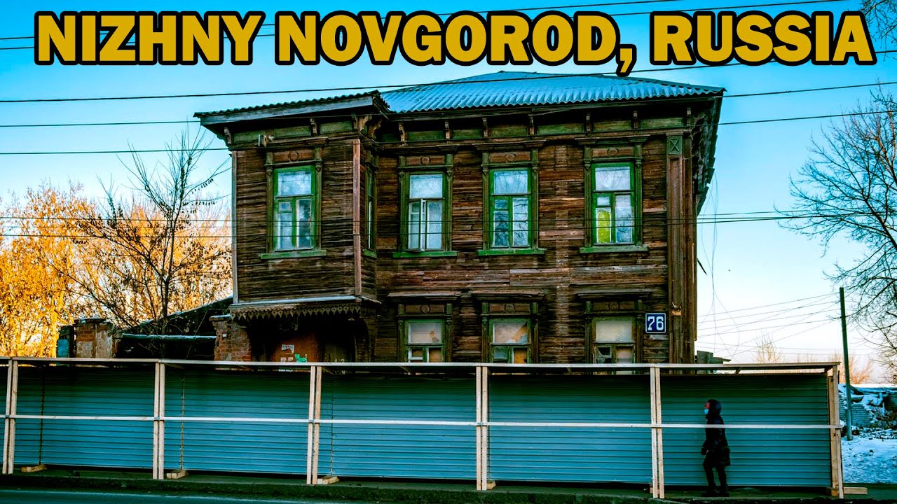 How do people live in Nizhny Novgorod, Russia? Historical city. Urban ...
