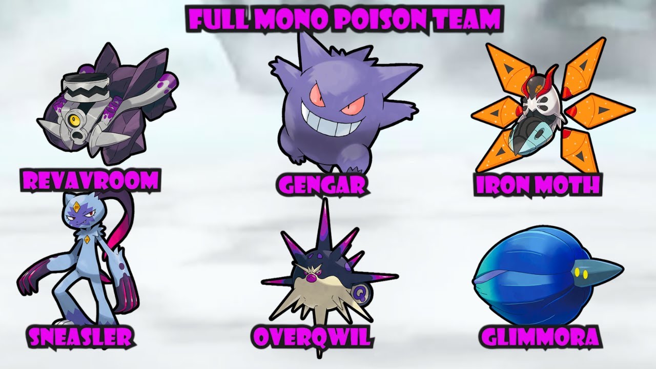 FULL MONO POISON TEAM IS SUCH AN AMZING TEAM TO USE ON POKEMON SHOWDOWN ...
