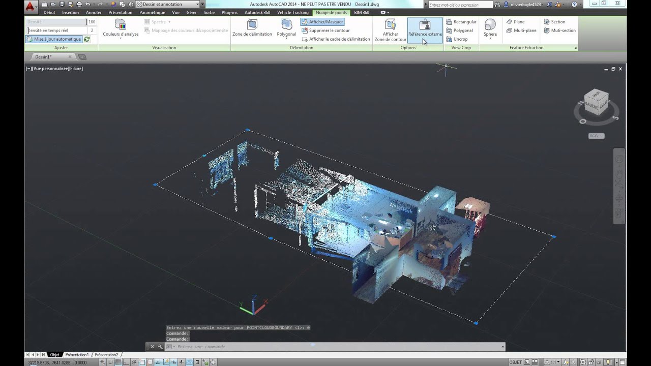 ReCap Pro -Session 4 : Utilisation du nuage de points dans AutoCAD ...