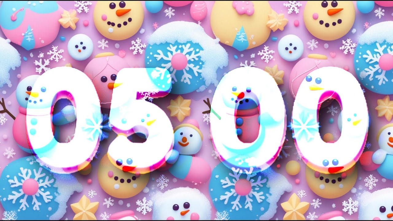5-Minute Classroom Timer ⛄ Snowman Winter Theme | Quick & Cute ...