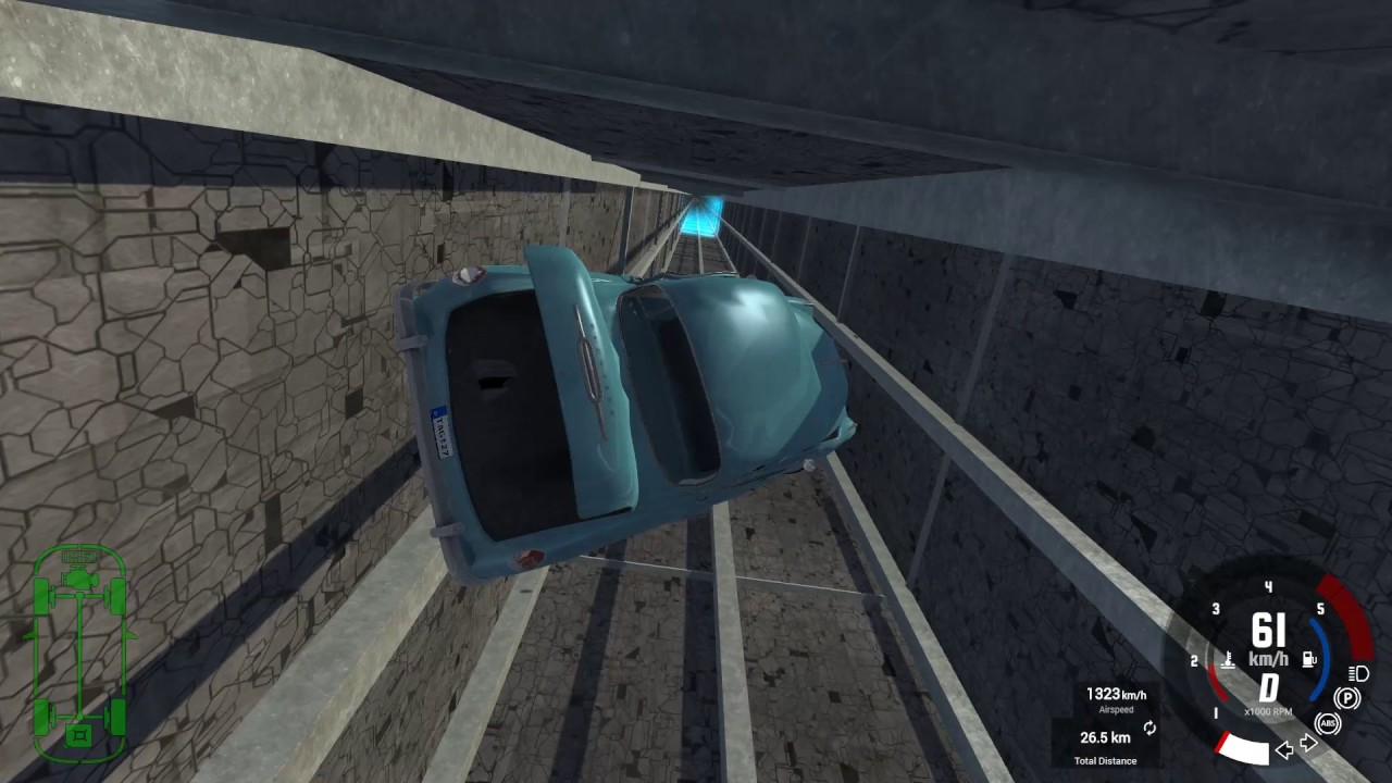 BeamNG.drive - Sending a car into space - YouTube
