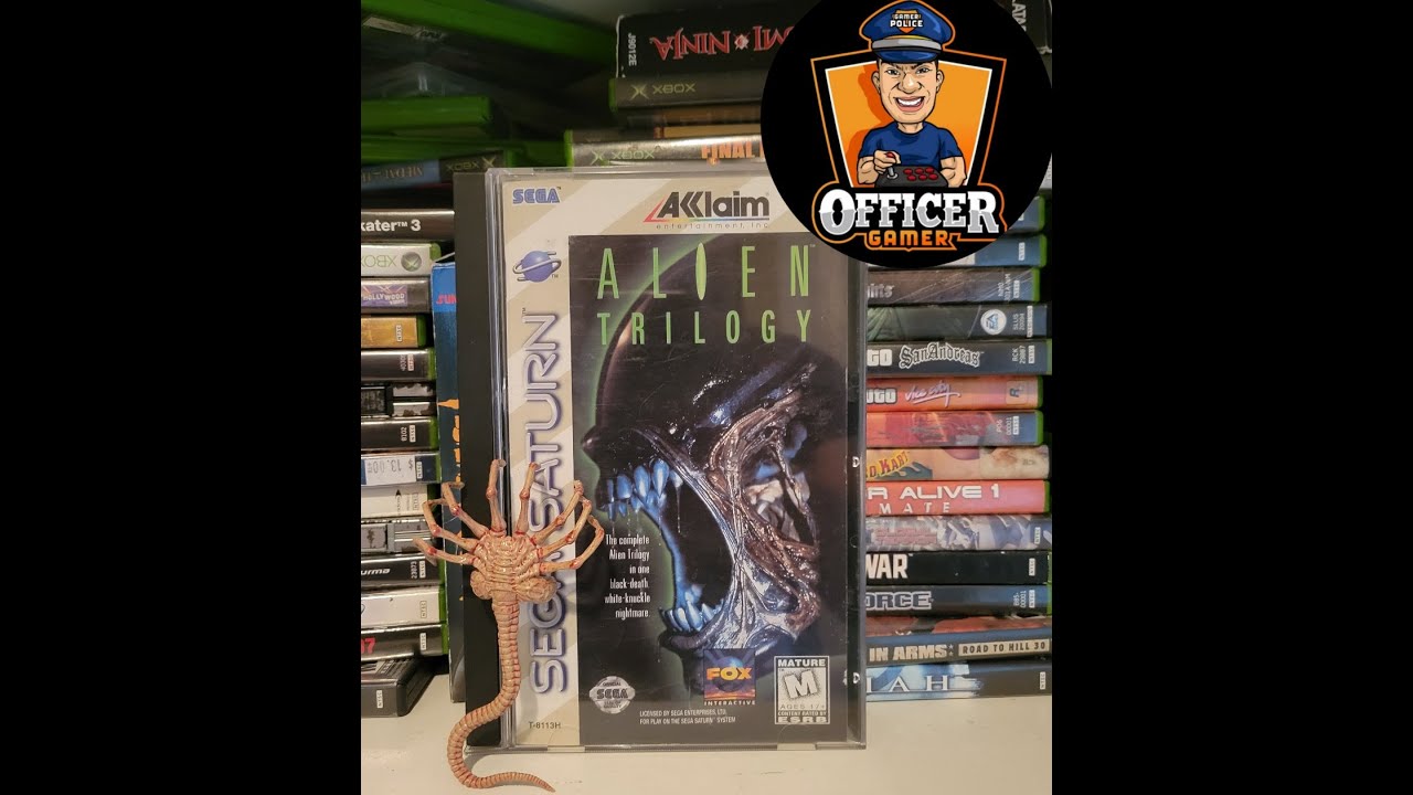 Alien Trilogy Sega Saturn review - YouTube