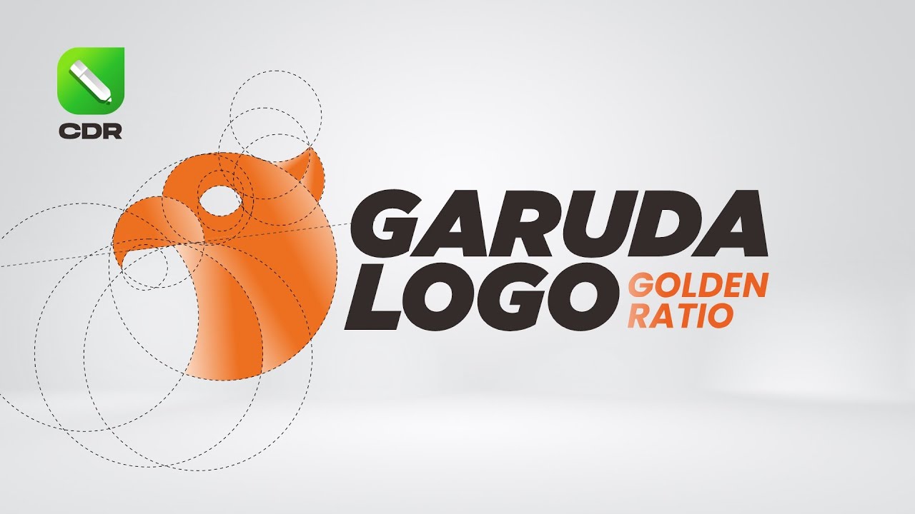 TUTORIAL DESAIN LOGO GARUDA GOLDEN RATIO DENGAN COREL DRAW | ANU EPS41 ...