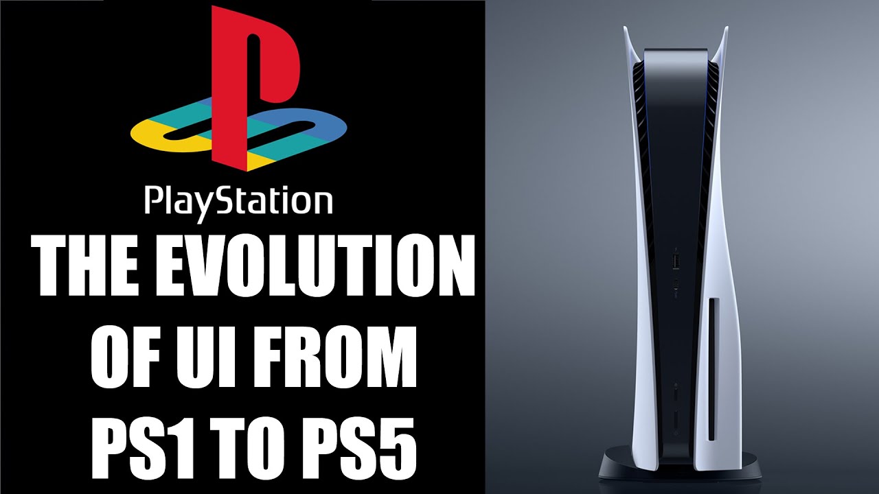 The Evolution of PlayStation Console UI - YouTube