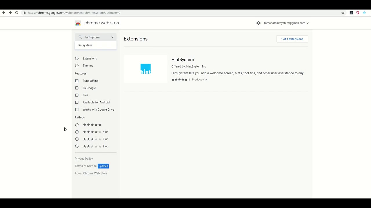 Install Hint System Chrome Plugin - YouTube