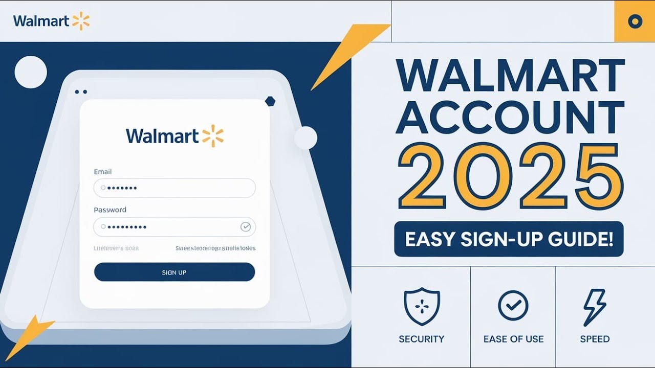 How to create walmart account in 2025 - YouTube