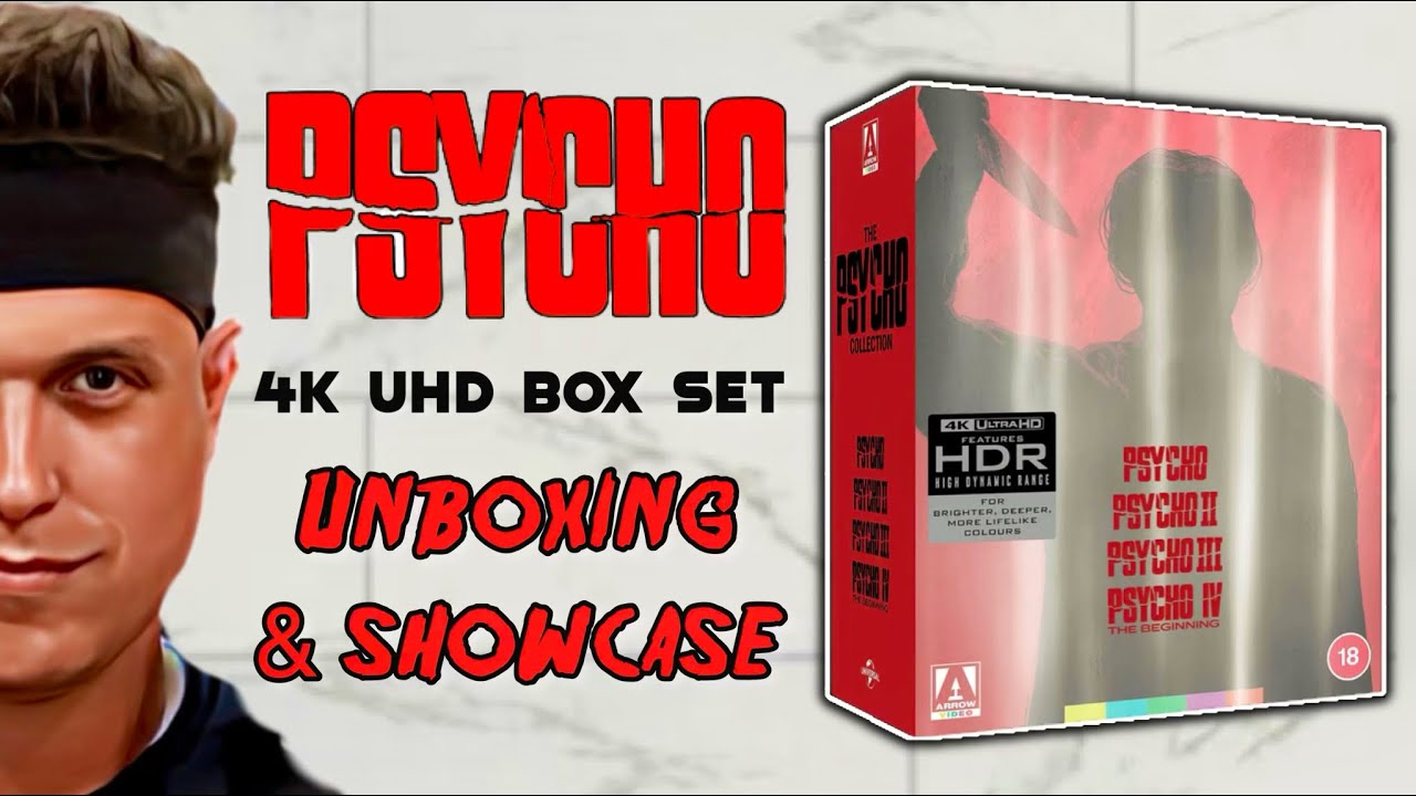 PSYCHO 4K UHD Limited Collection Unboxing & Showcase | Arrow Video - YouTube