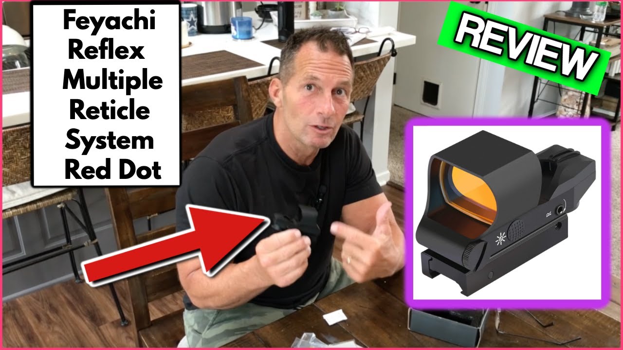 Feyachi Reflex Multiple Reticle System Red Dot Sight - YouTube