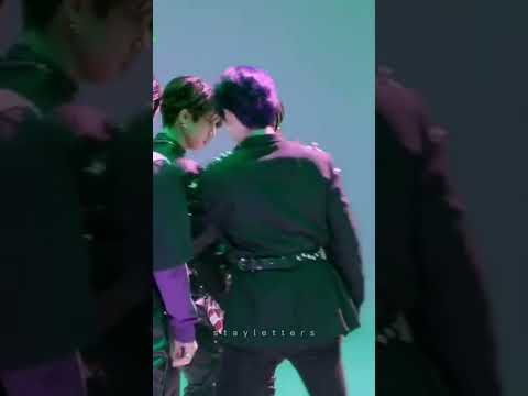 Lee Know enjoying slapping Han's butt - YouTube