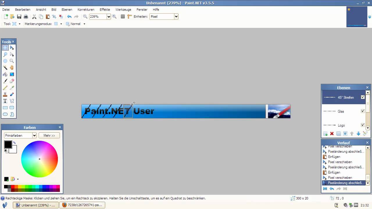 Userbar in Paint.NET - Tutorial [HD] - YouTube
