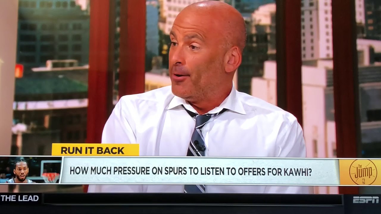 ESPN The Jump Kevin Arnovitz and Zach Lowe talk sense into Lakers Kawhi ...