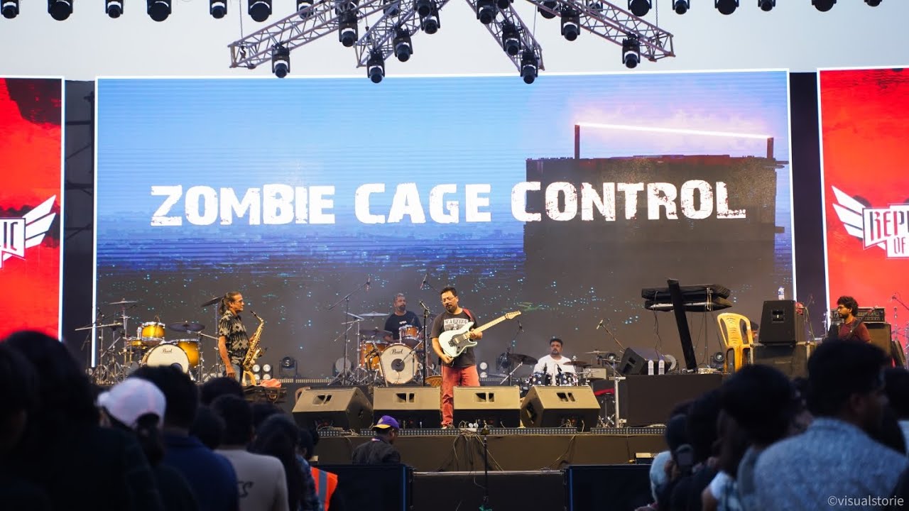 Zombie Cage Control LIVE at REPUBLIC OF ROCK - YouTube