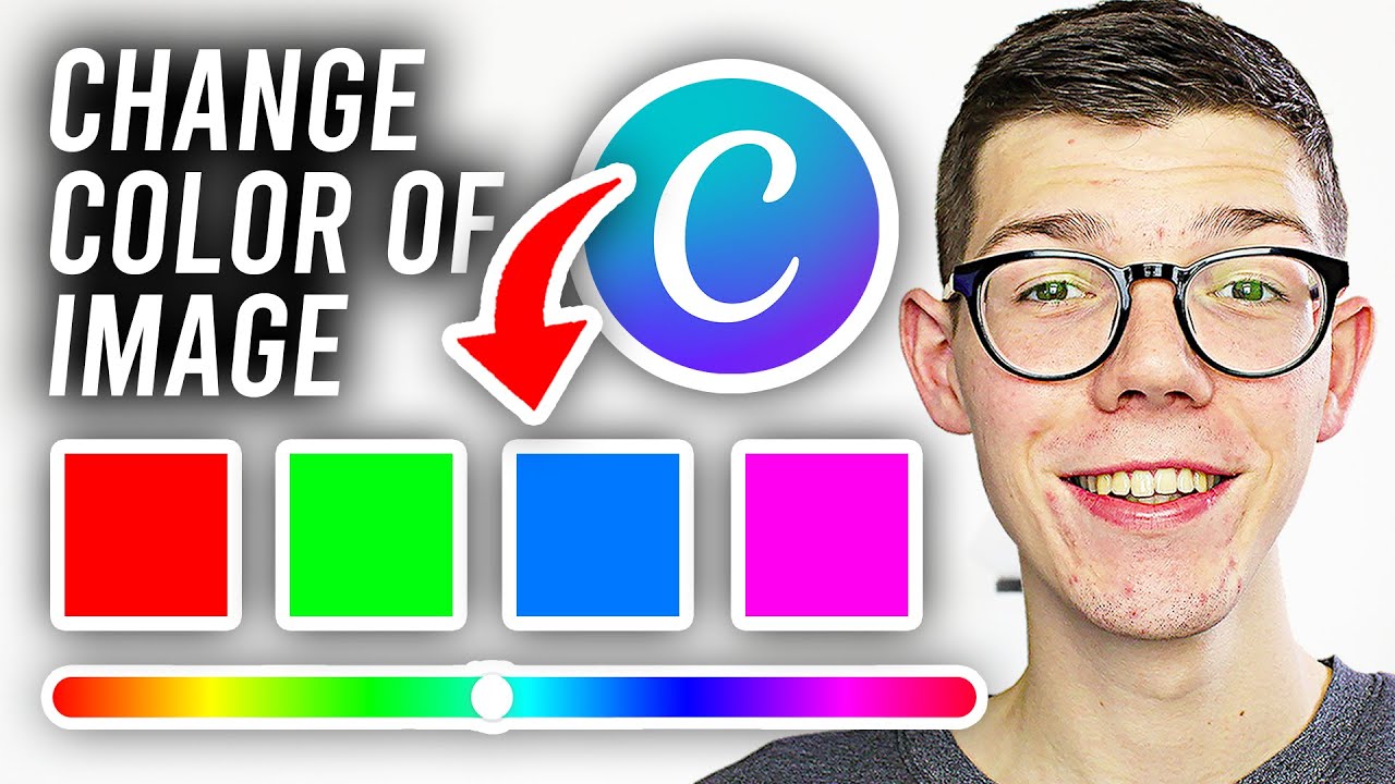 How To Change Color Of Image In Canva - Full Guide - YouTube