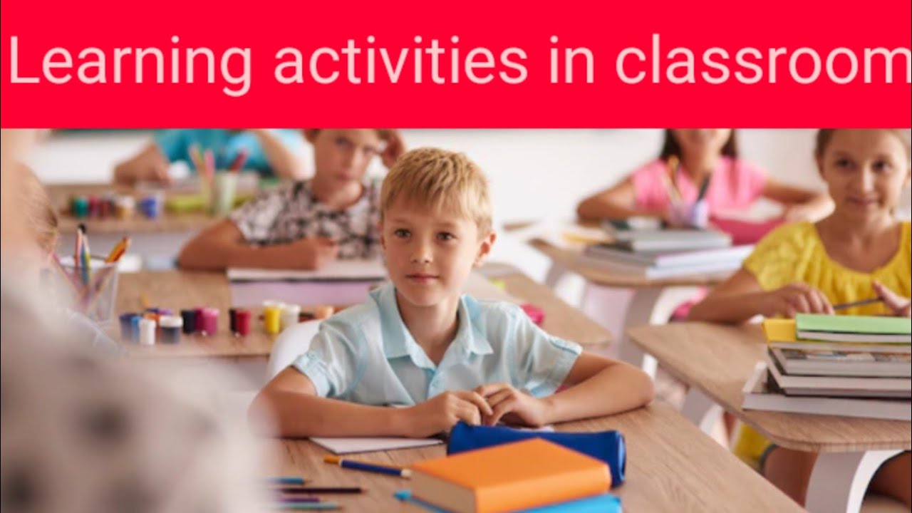 Children in classroom | classroom activities | children learning - YouTube