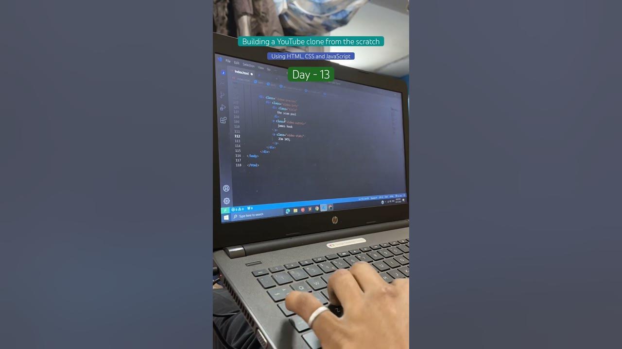 Day 13 🚀 Codingchallange Computer Scratchcoding Html Codingchallenge Challenge
