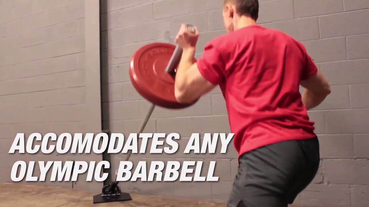 Body-Solid T-Bar Row Platform / Landmine Base | Fitness Direct - YouTube