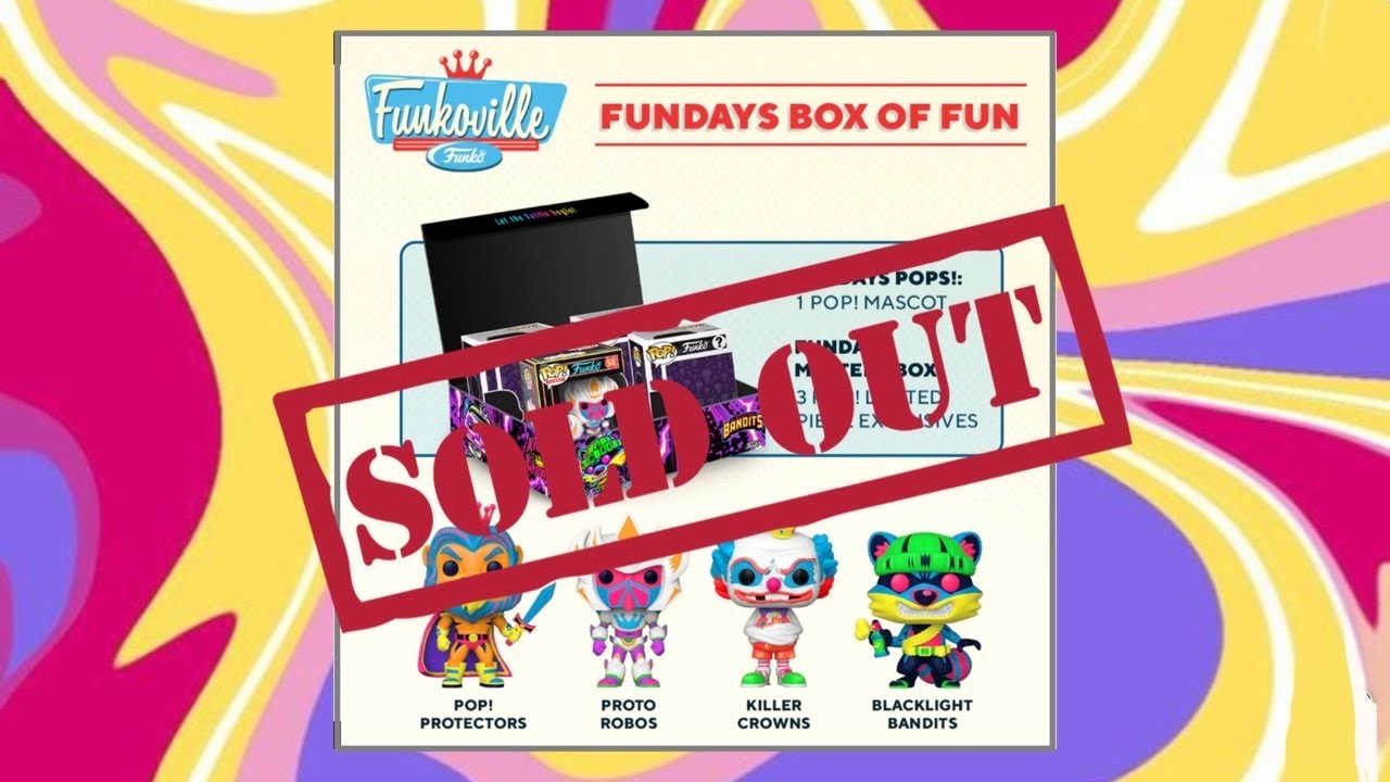 Funko fundays 2022 box of fun experience - YouTube