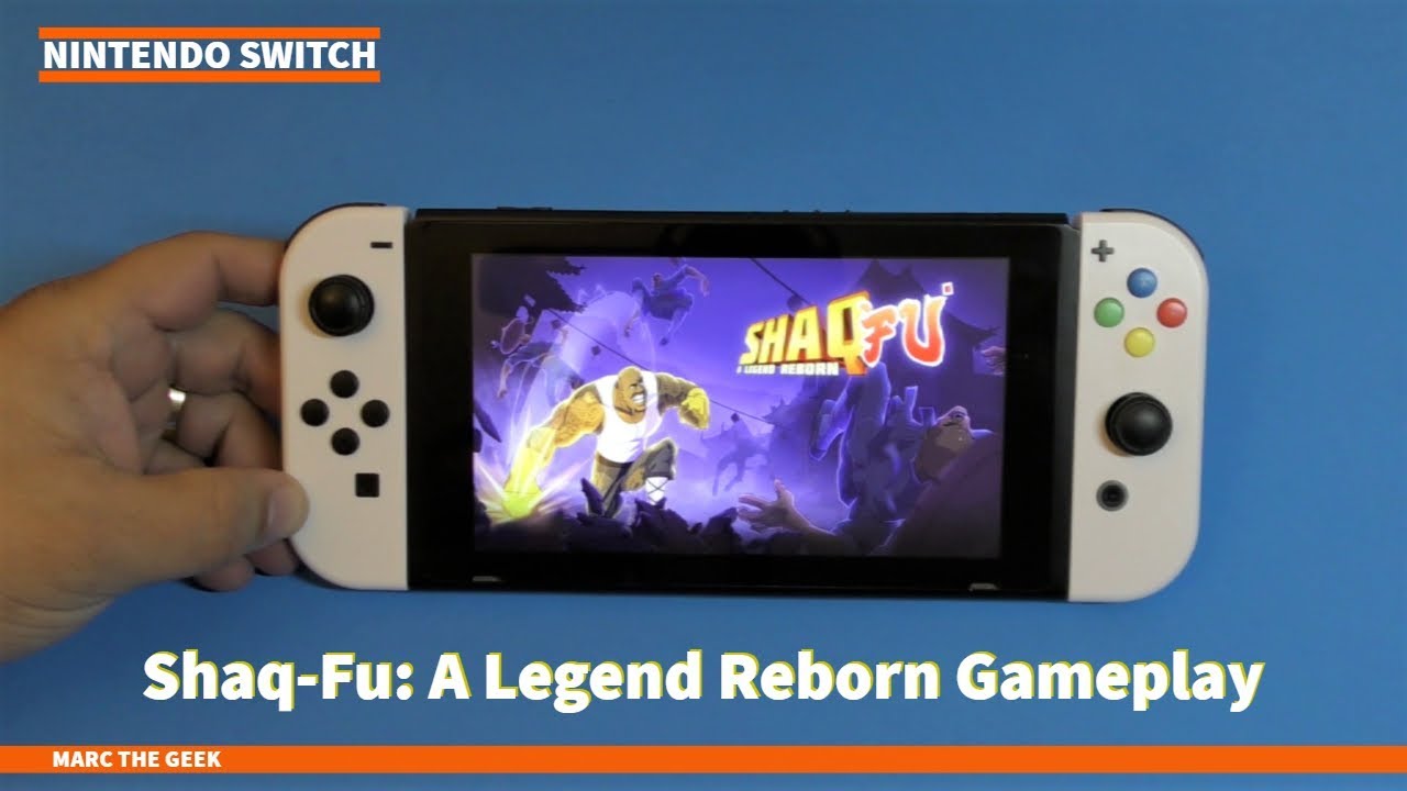 Nintendo Switch Shaq-Fu: A Legend Reborn Gameplay - YouTube