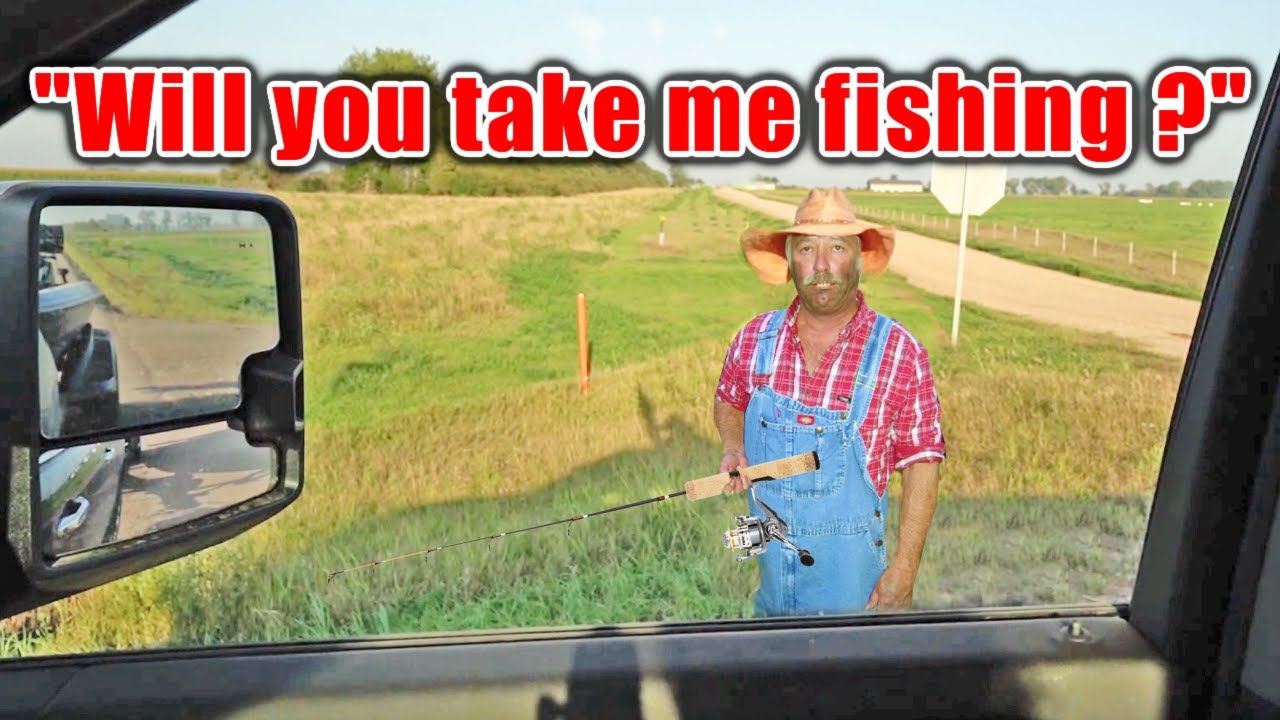 Out-Fished by a *RANDOM* Redneck Hitch Hiker… - YouTube