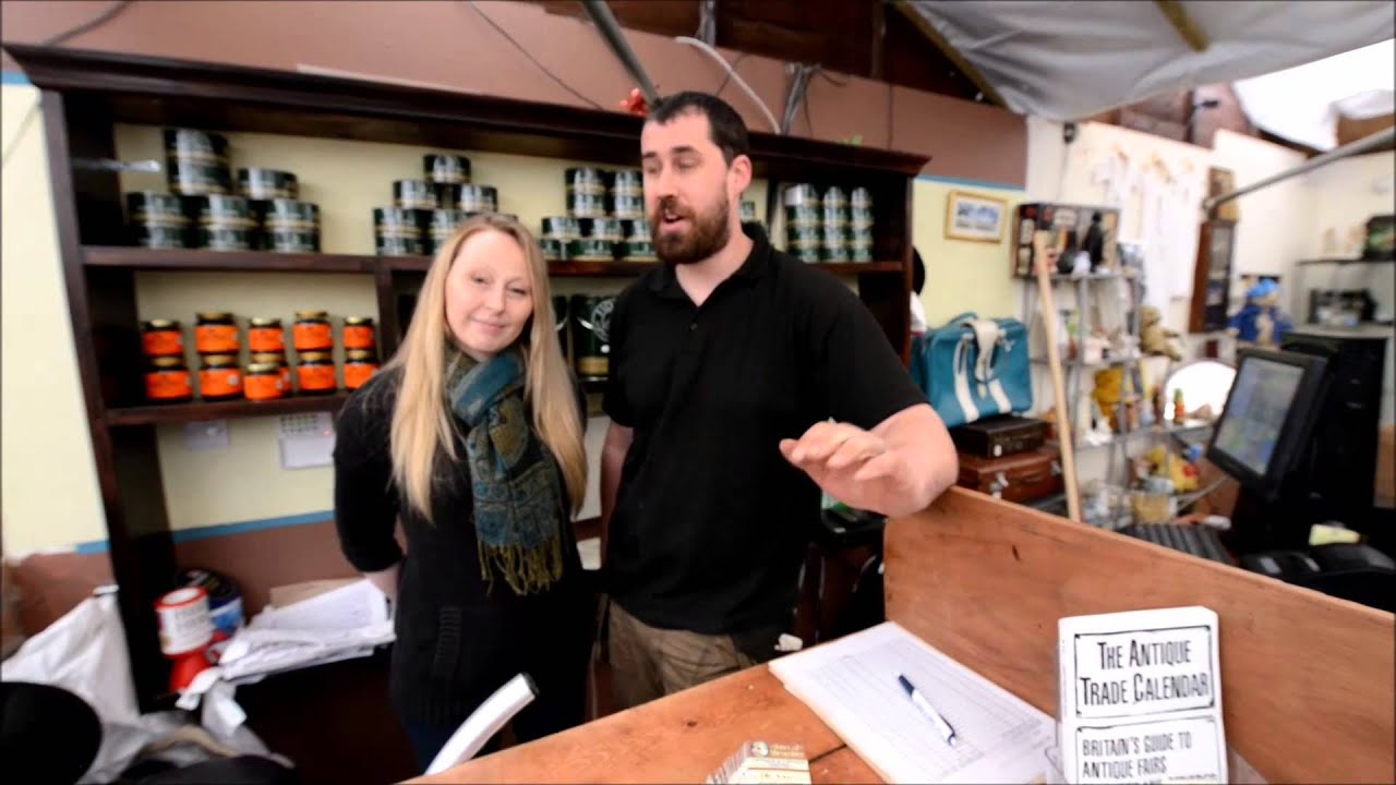 Antiques centre gets TV show boost - YouTube