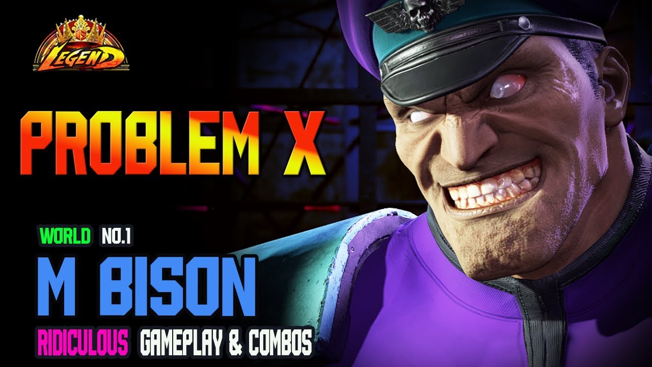 SF6🔥 Problem X (M Bison #1) Insane Gameplay !🔥Best Top Ranked Match 🔥 ...