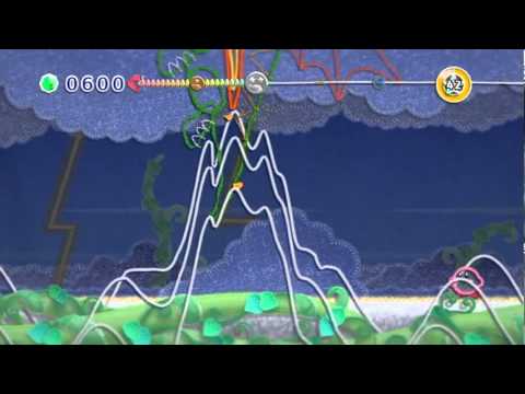 Gameplay - Kirby's Epic Yarn (Dragon Boss) - YouTube