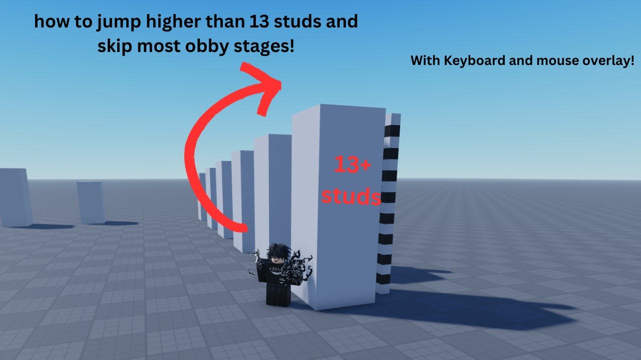 Jump Higher Than Ever in Roblox Obbies | How to Do the Lag High Jump ...