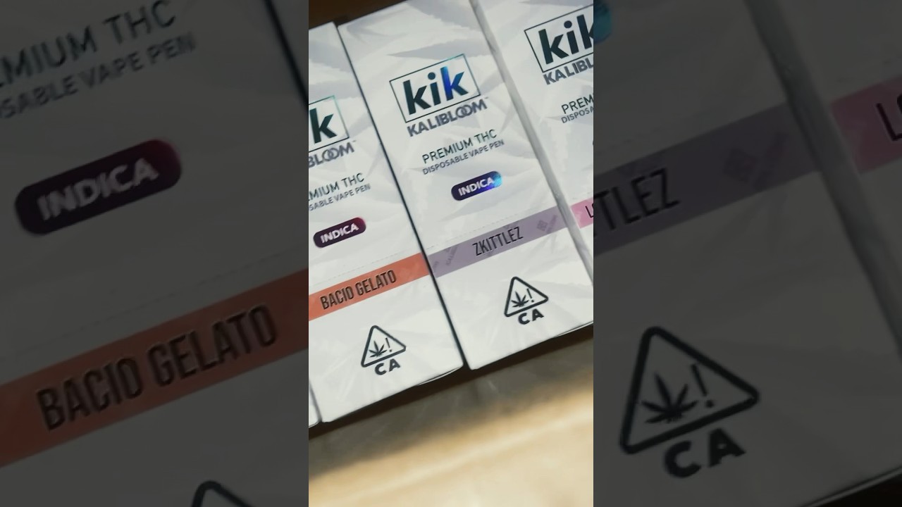Kik Kalibloom premium thc disposable #vape - YouTube
