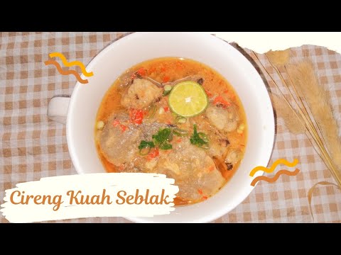 Cireng Kuah Seblak | Resep cireng kuah seblak - YouTube