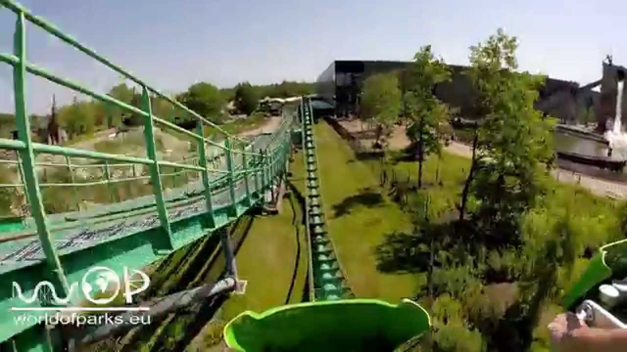 Toverland Booster Bike OnRide & Off Ride - Motorbike Coaster POV HD ...