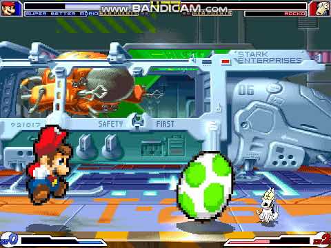 MUGEN Request: Super Better Mario Vs Rocko - YouTube