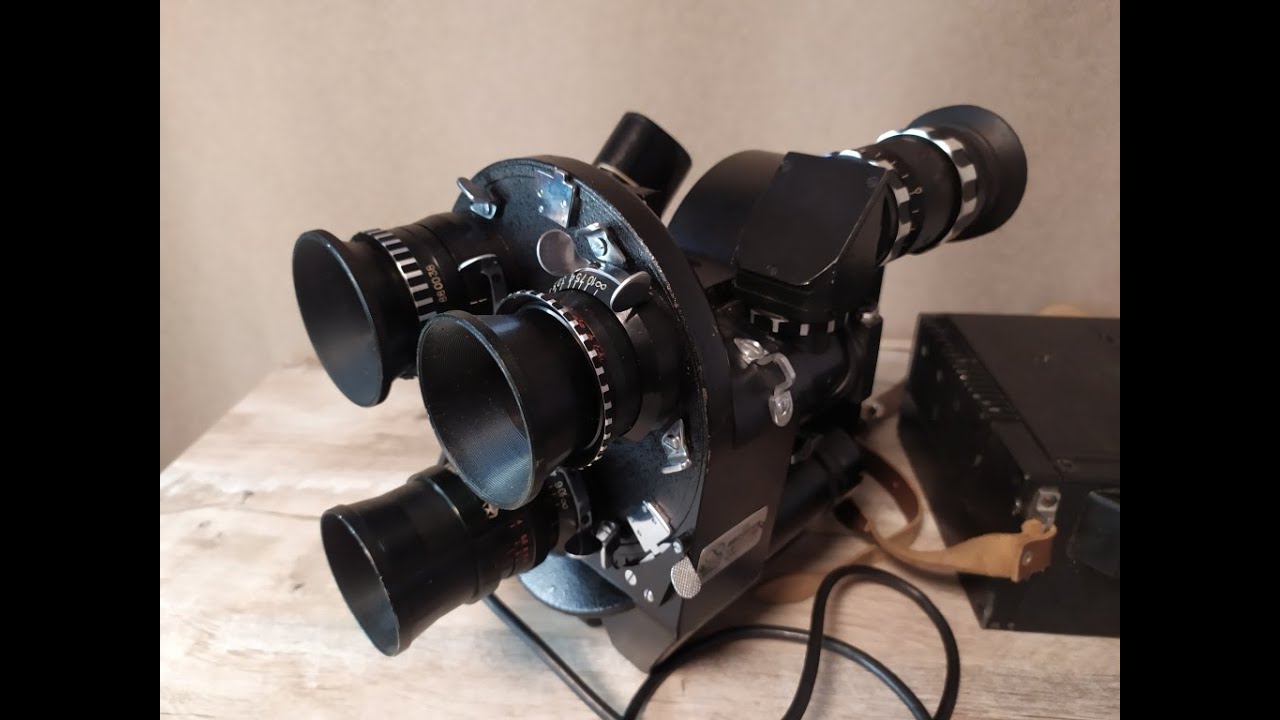 Vintage Soviet lomo camera KONVAS 1 KCP Automat Cinematography Lens ...