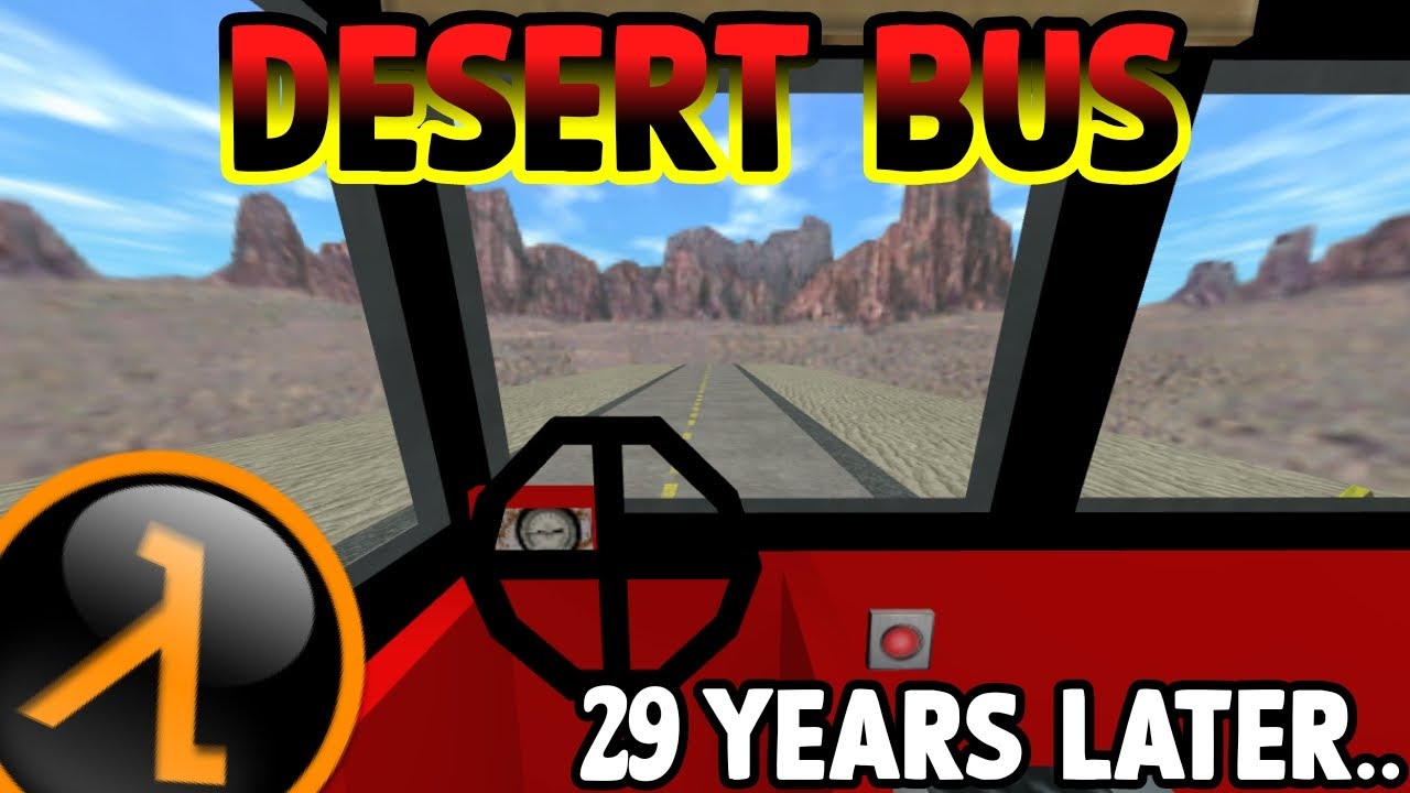 Half-Life: Desert Bus - Full Walkthrough - YouTube