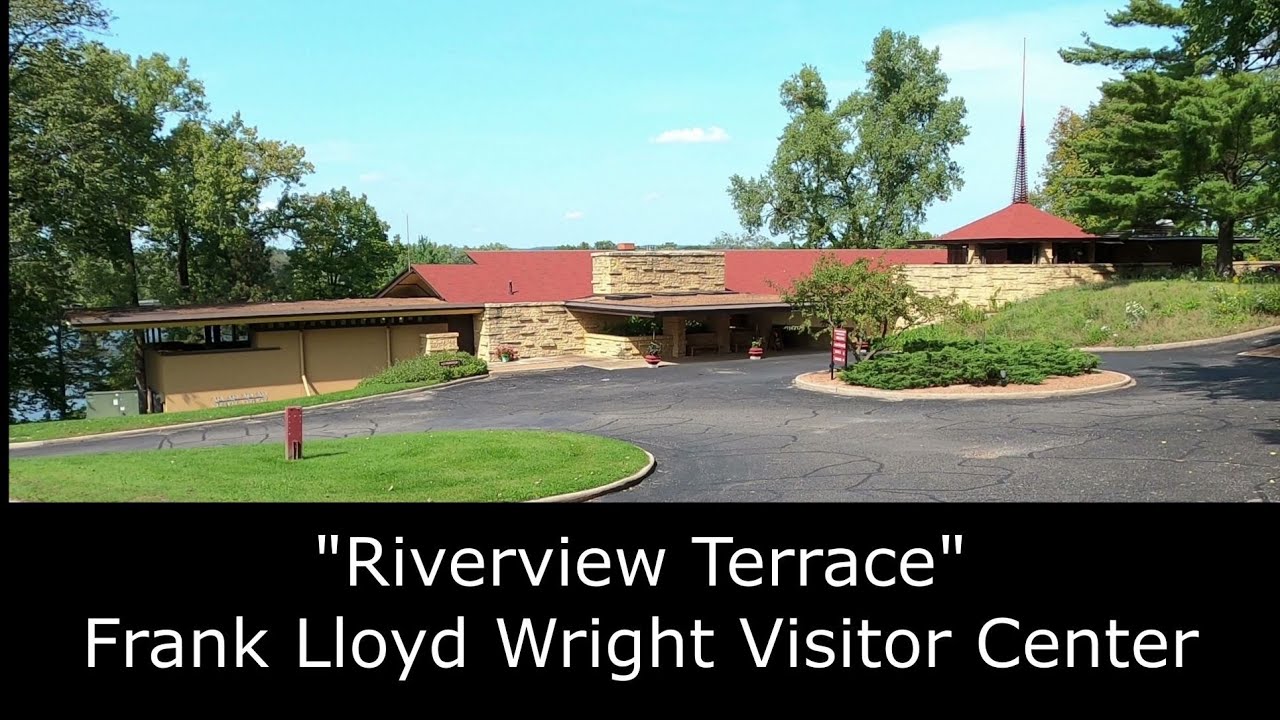 Frank Lloyd Wright's Spring Green Restaurant - "Riverview Terrace". The ...