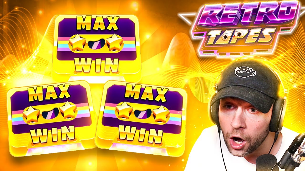MAX WIN on Retro Tapes is just TOO EASY!! - Multiple Max Wins ...