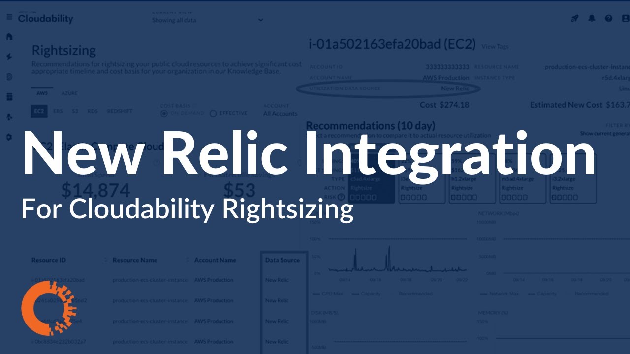New Relic Integration for Cloudability Rightsizing - YouTube