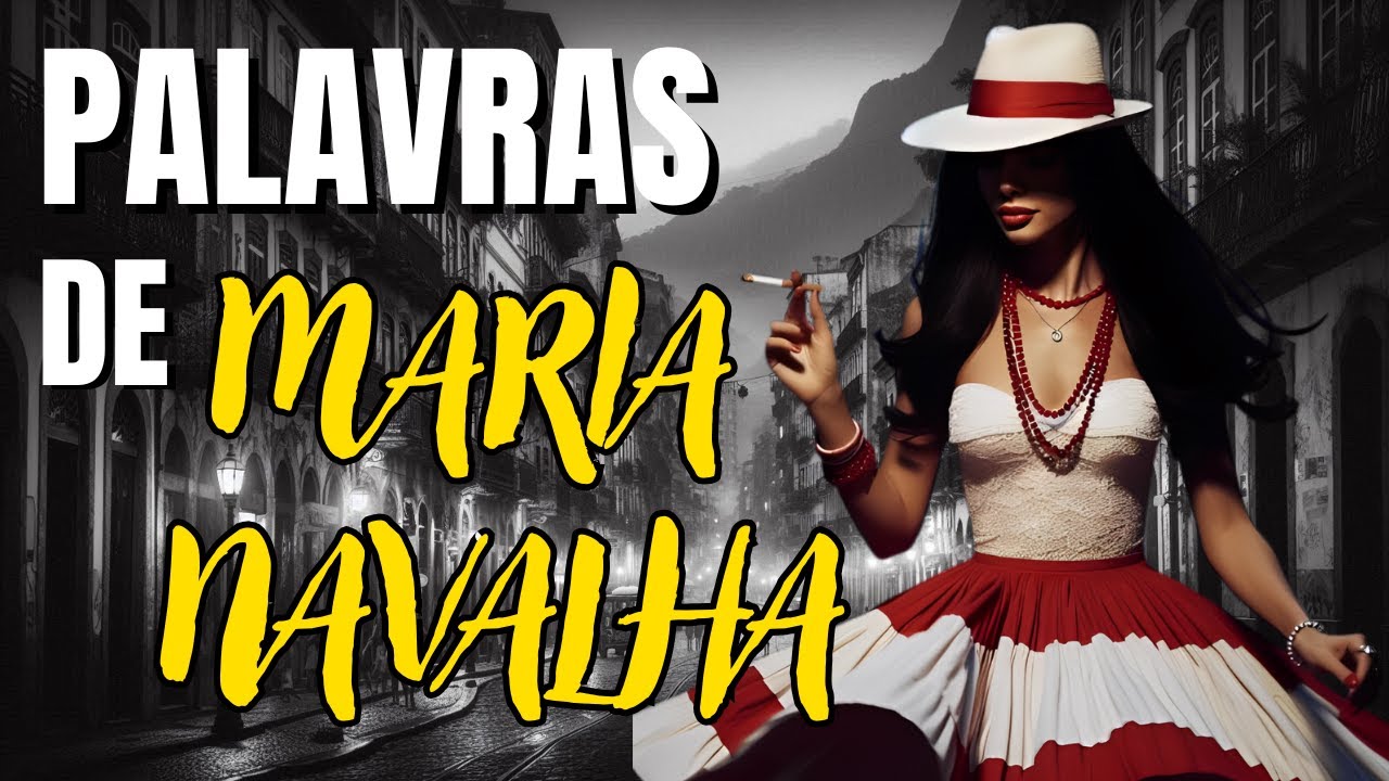 NÃO IGNORE ESTE VÍDEO - MARIA NAVALHA TEM AS PALAVRAS CORRETAS E ...
