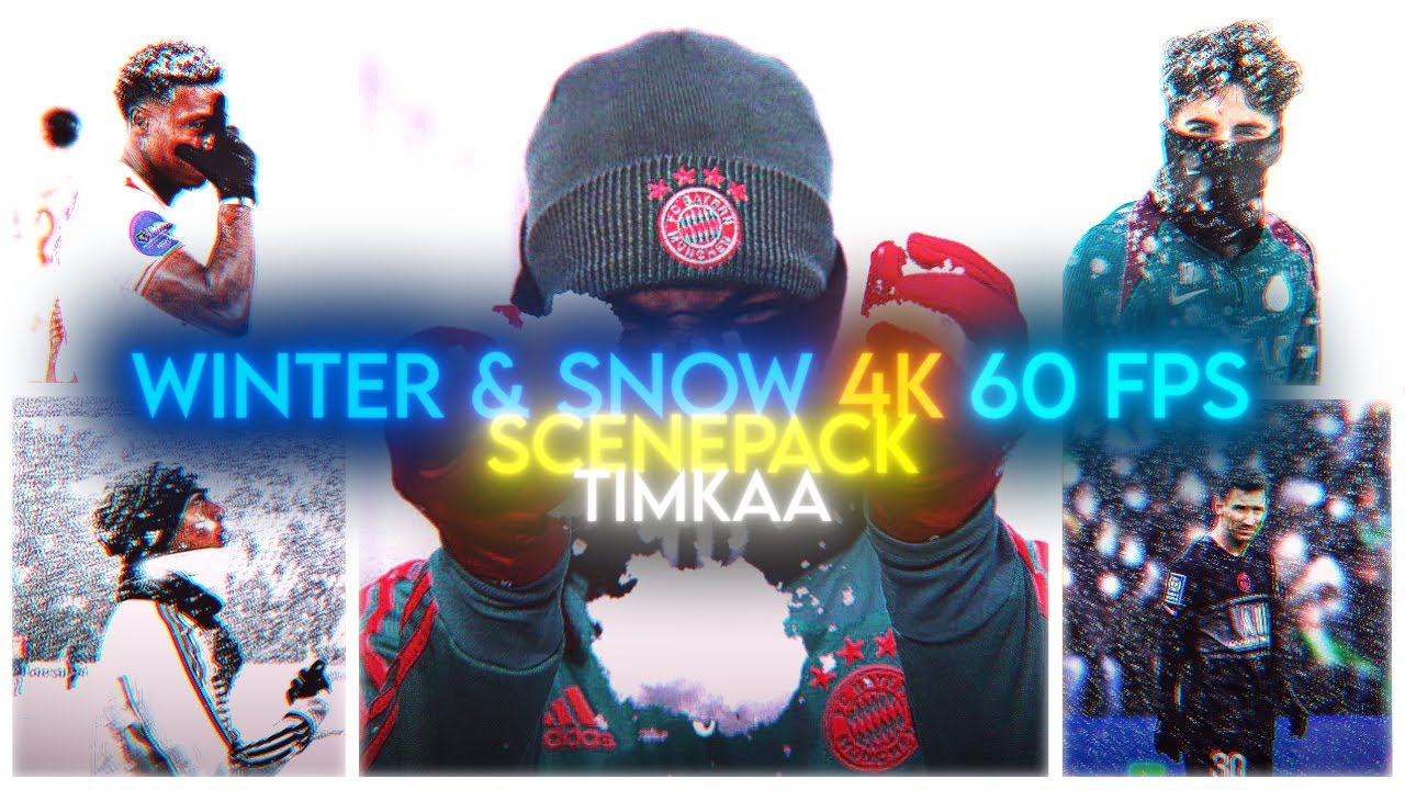 Football Winter [Snow] 4K 60 FPS Scenepack [Topaz Only] - YouTube