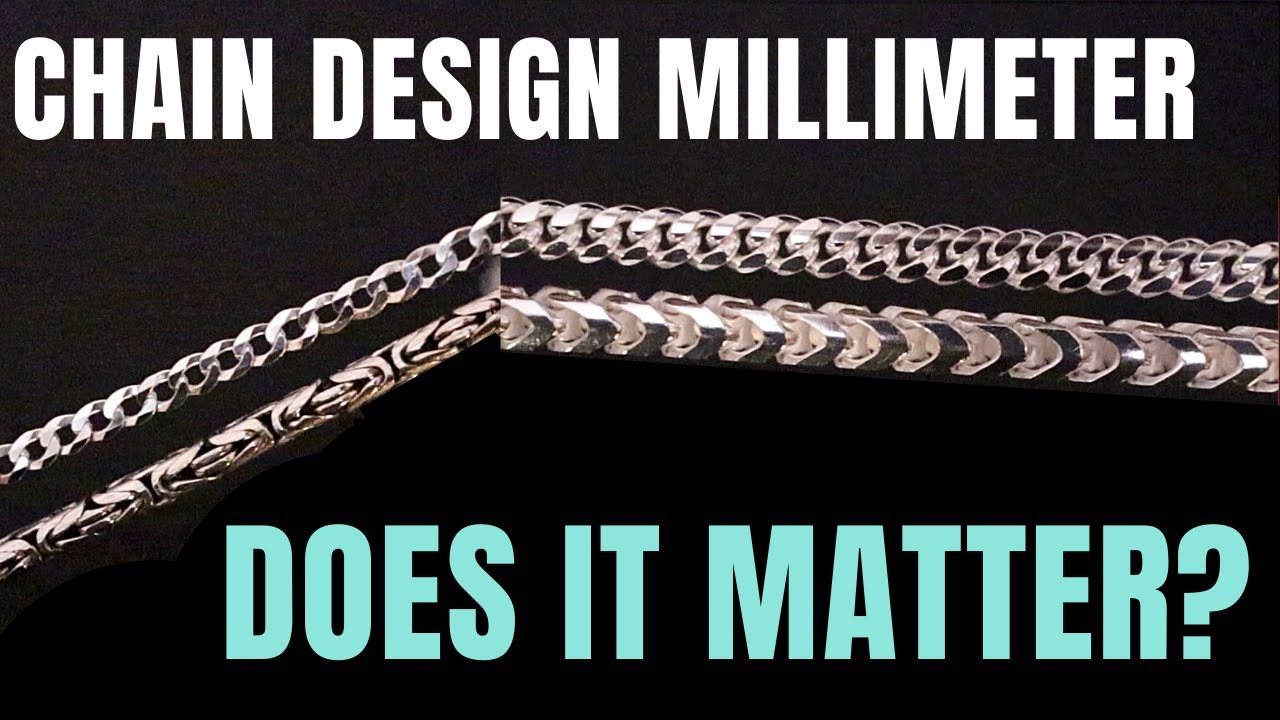 Flat link chains vs Rounded Chains Comparison - YouTube