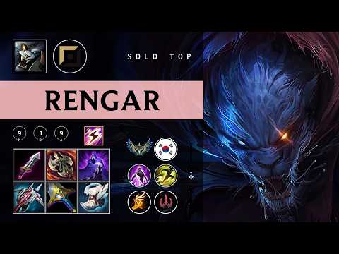 Rengar Top vs Sion - KR Challenger Patch 26.04
