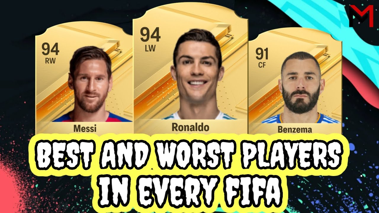 FIFA 10 - 24 | BEST AND WORST PLAYERS IN EVERY FIFA EDITION - YouTube