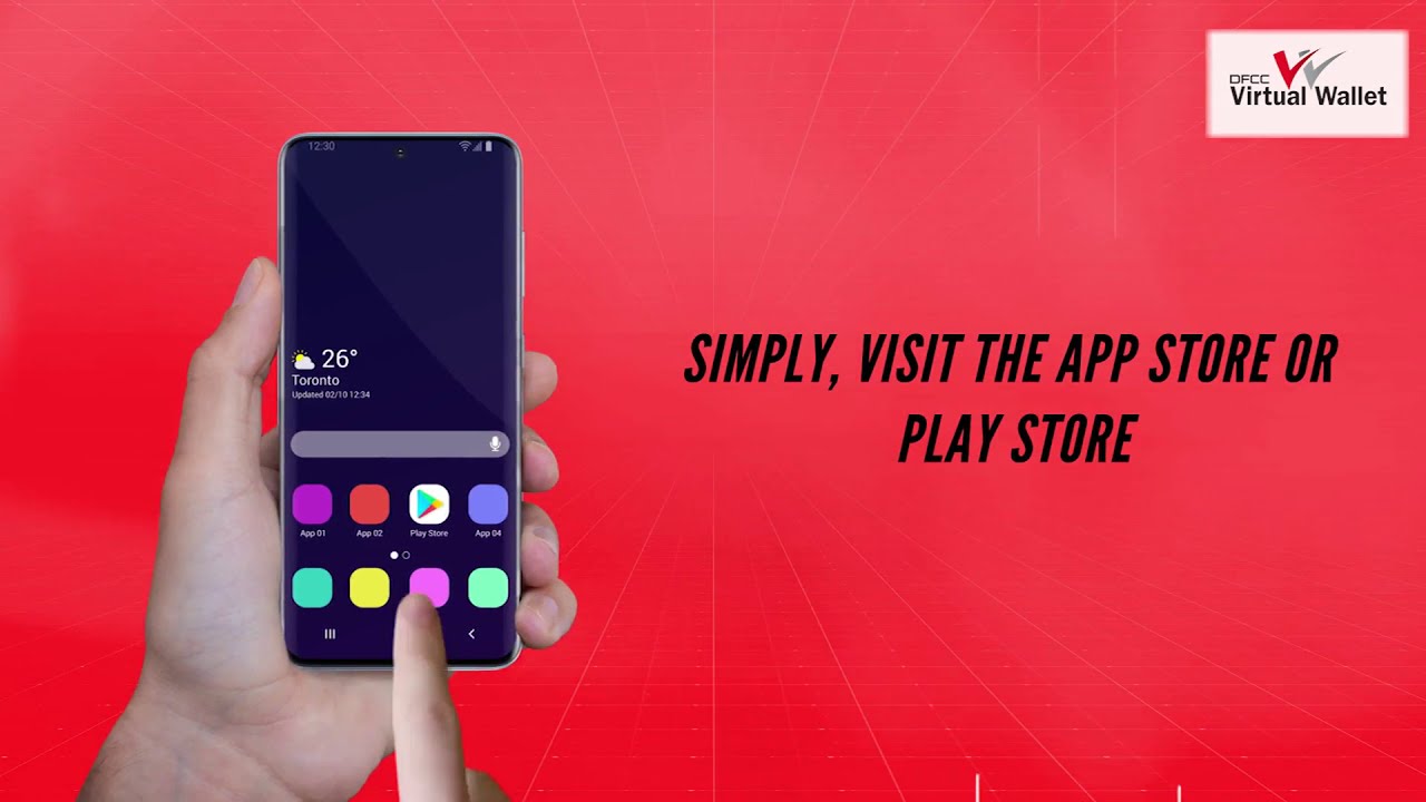 DFCC Virtual Wallet Episode 01 - How to download and sign up - YouTube