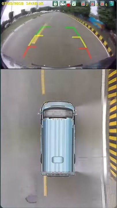 STONKAM 3D HD 360 Degree Surround View & Bird View System - YouTube