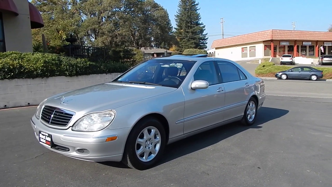 2002 Mercedes Benz S430 Luxury sedan video overview and walk around ...