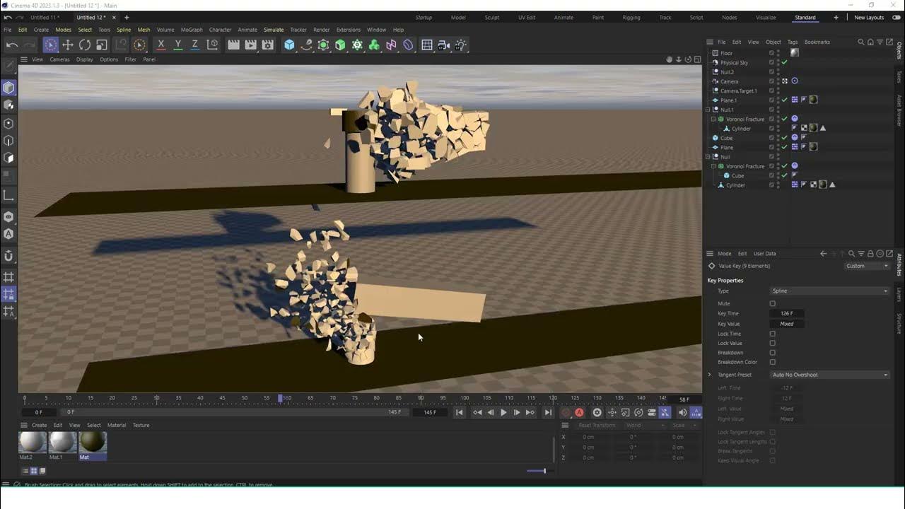 Trigger Dynamic Velocity Simulation Cinema 4D Tutorial - YouTube