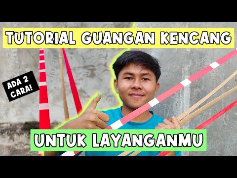 Tutorial Membuat Guangan (Sendaren) Untuk Layangan Janggan - ADA DUA JENIS GUANGAN