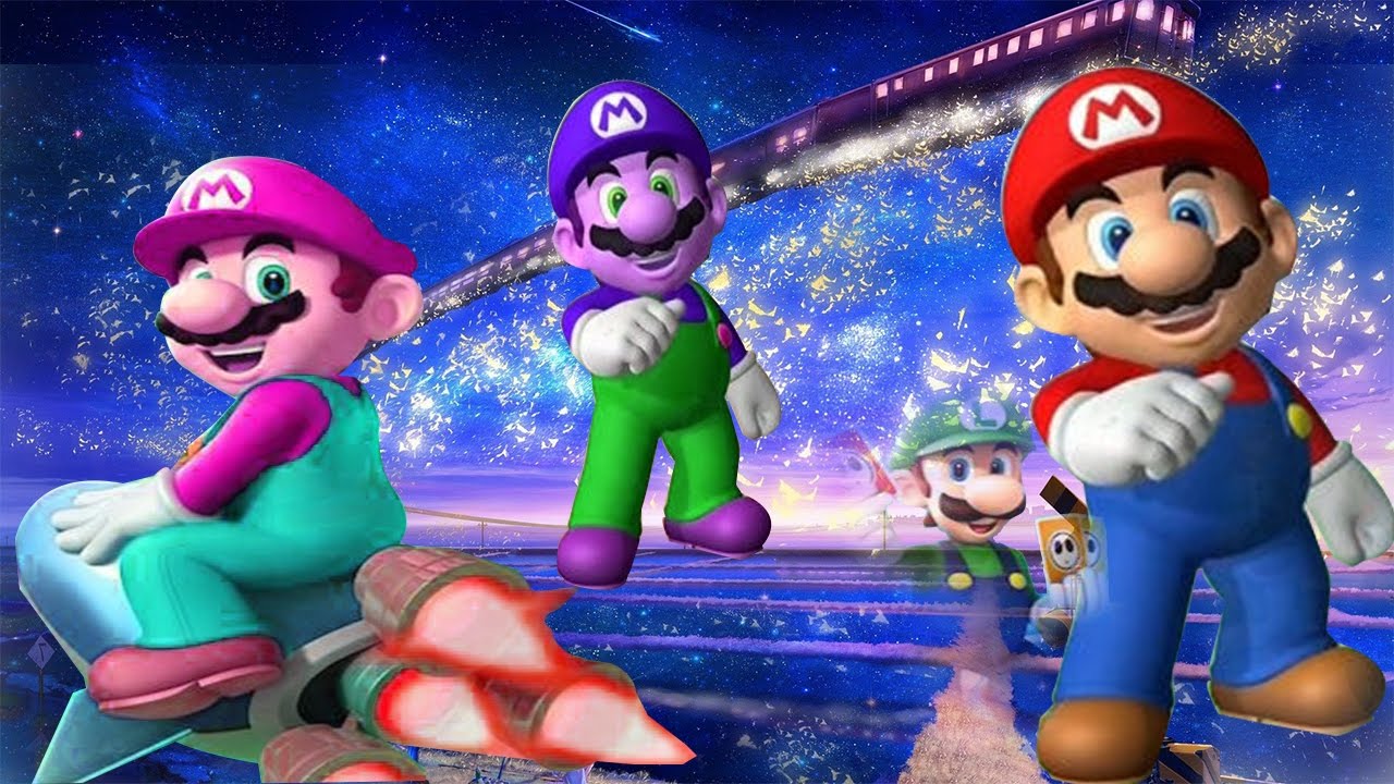 Finger Family Nursery Rhymes For Children Super Mario Cartoons For Kids ...