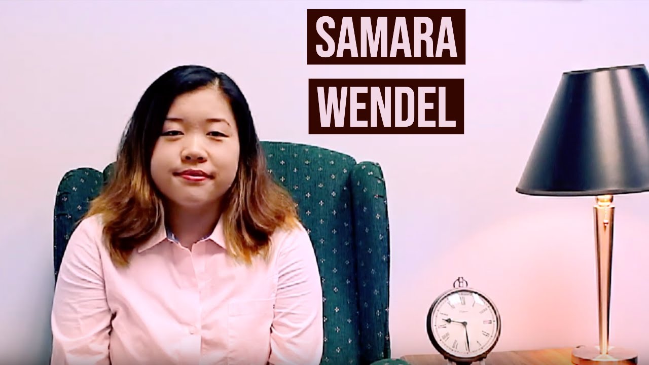Samara Wendel Maxwell Award Interview - YouTube
