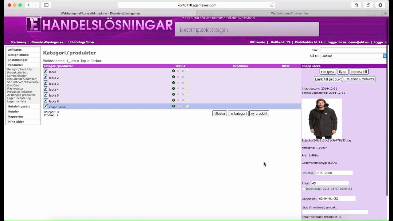 Lager inventering och Lagerplats - YouTube
