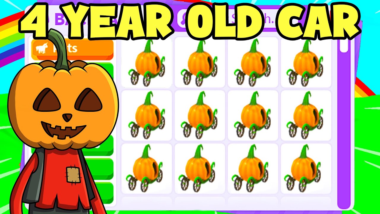 Trading only PUMPKIN CARRIAGES (Adopt me) - YouTube
